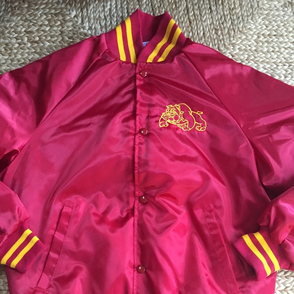 Vintage | Jackets & Coats | Vintage Westark Usmc Marines Satin Bomber ...